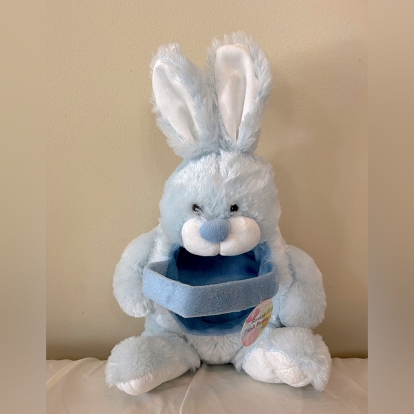 Holiday | Nwt Plushie Bunny Easter Basket | Poshmark